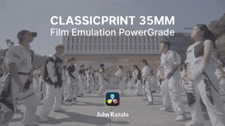 ClassicPrint 35mm Film Emulation PowerGrade – John Razalo Visuals